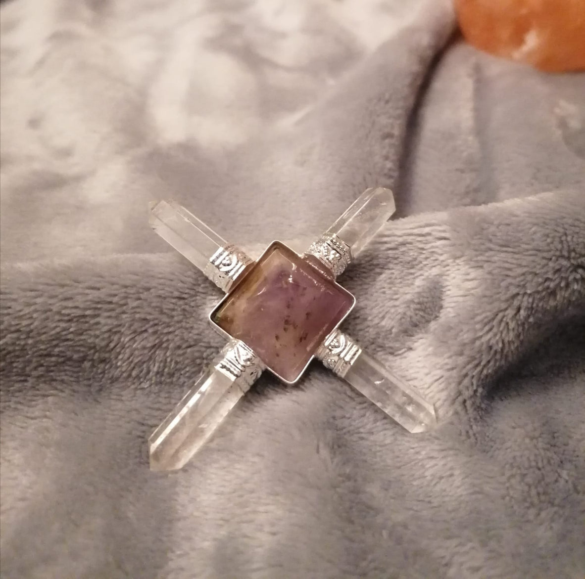 Amethyst / Clear Quartz Energy Generator – MyLittleCrystal